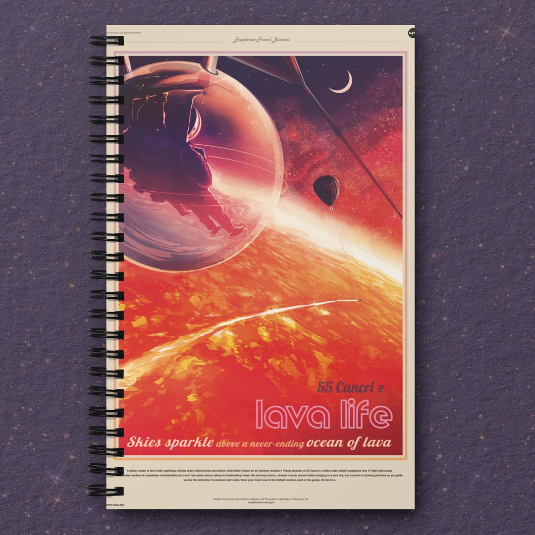 Cancri NASA Notebook Jet Propulsion Lab Scifi Journal NASA Inspired ...