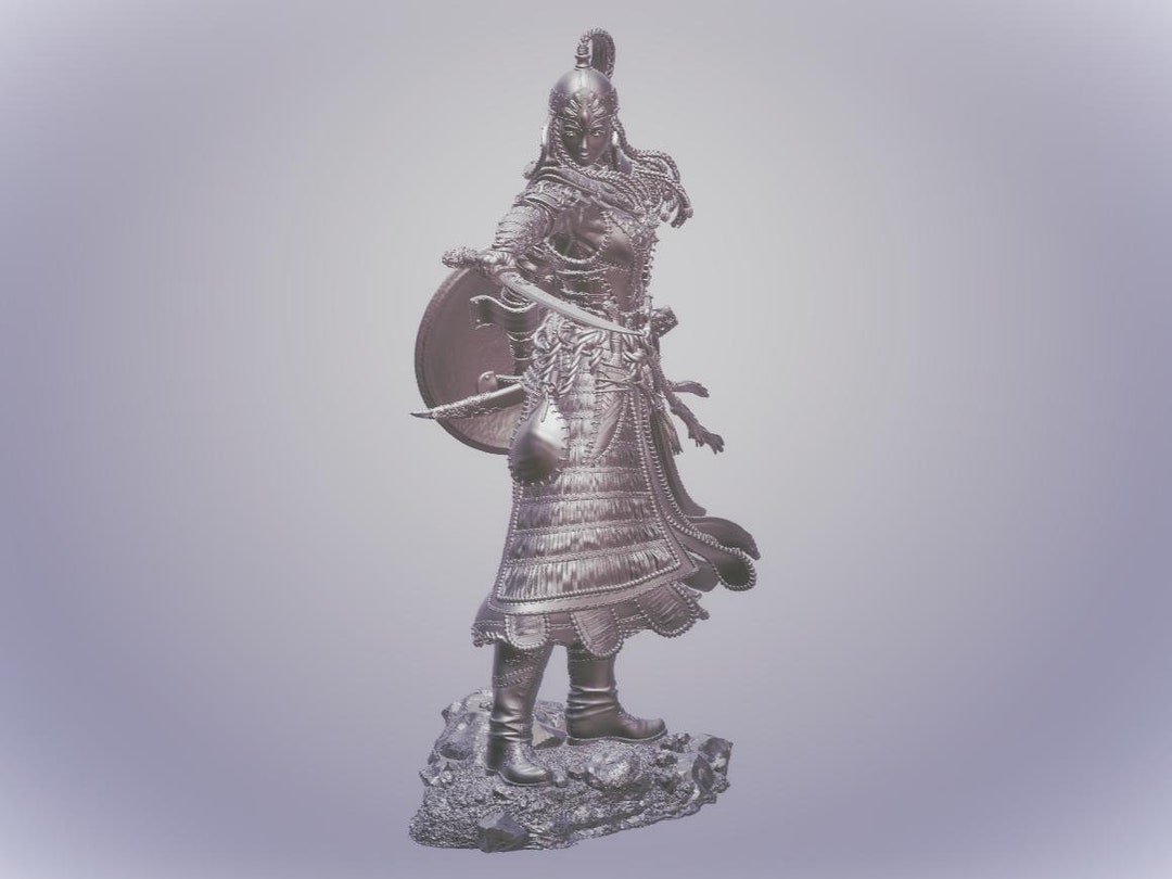 STL File Tuya the Undefeated 3D Model Warrior, War, Diorama, Wargaming ...