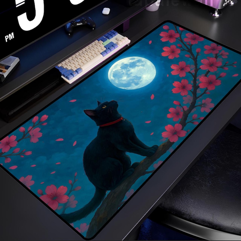 Desk Mat Red Celestial - Etsy