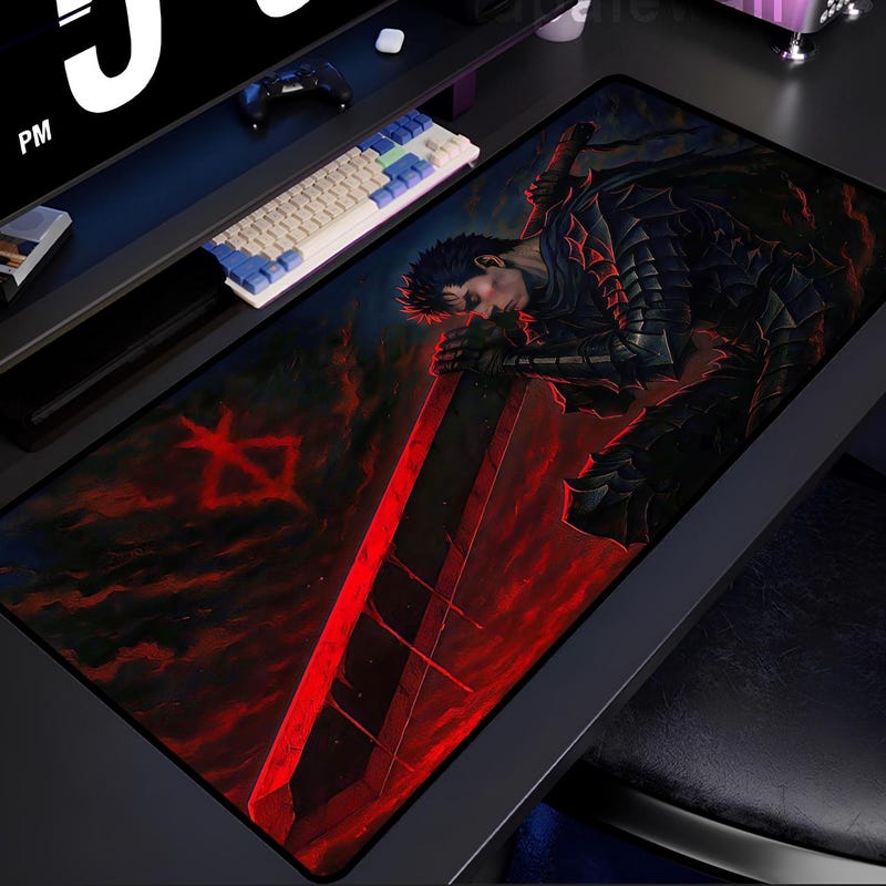 Anime Desk Mat Berserk - Etsy