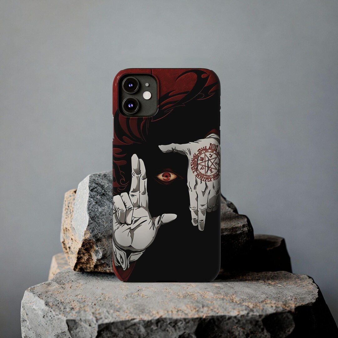 Hellsing Alucard Phone Case, Anime Manga Cover, Slim Protective Case ...