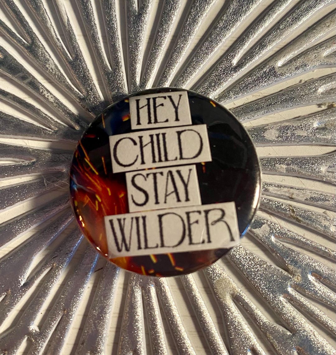 DURAN DURAN “hey Child Stay WILDER” Ordinary World Lyric Pin! #ooak # ...