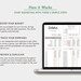 Monthly Budget Spreadsheet Beige Brown Palette Simple Annual Budget ...