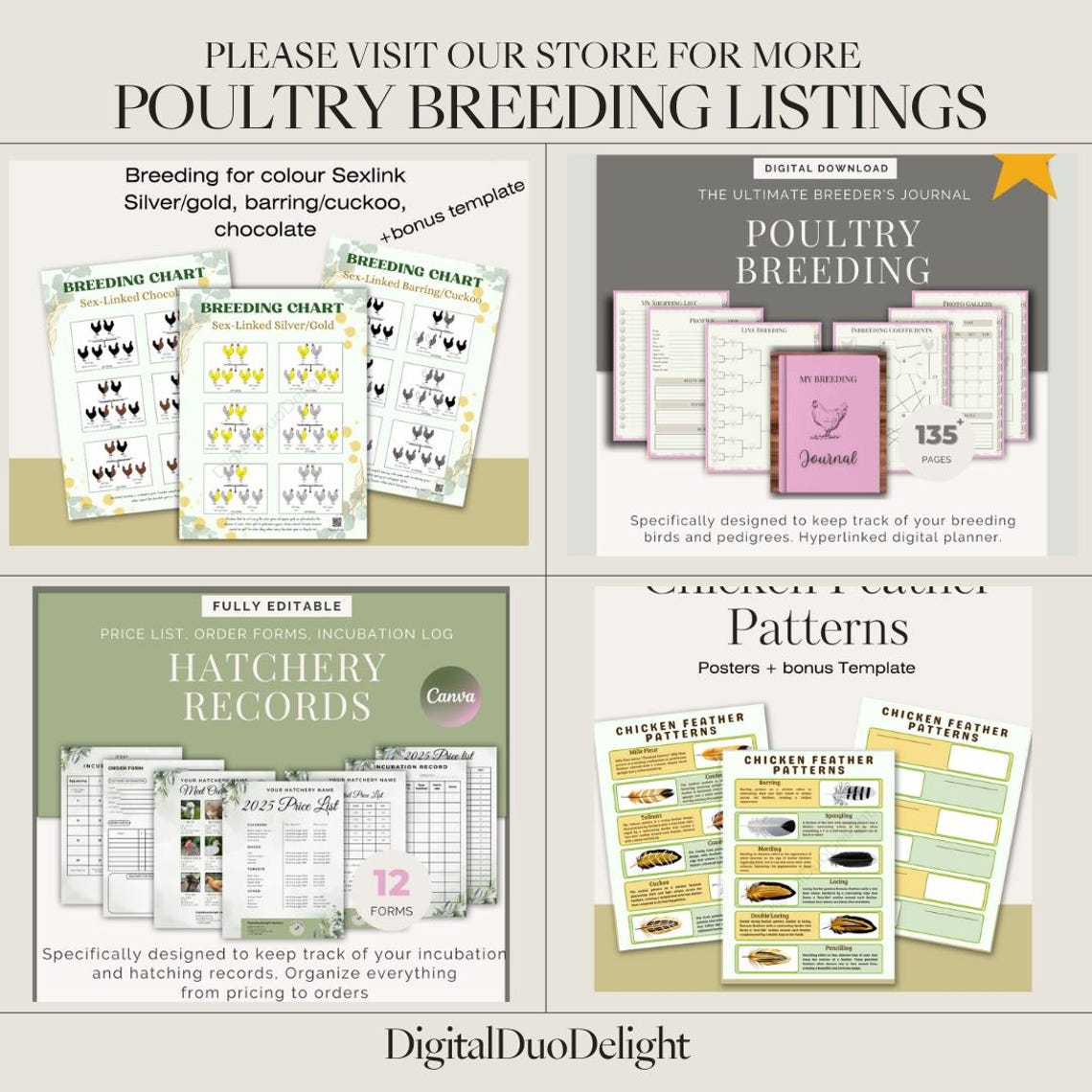 Fragile Stickers Shipping Hatching Fertile Eggs Printable Digital ...