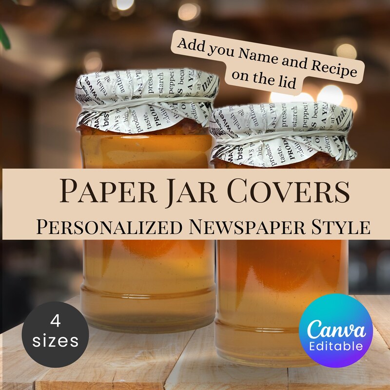 Canning Jar Cover - Etsy