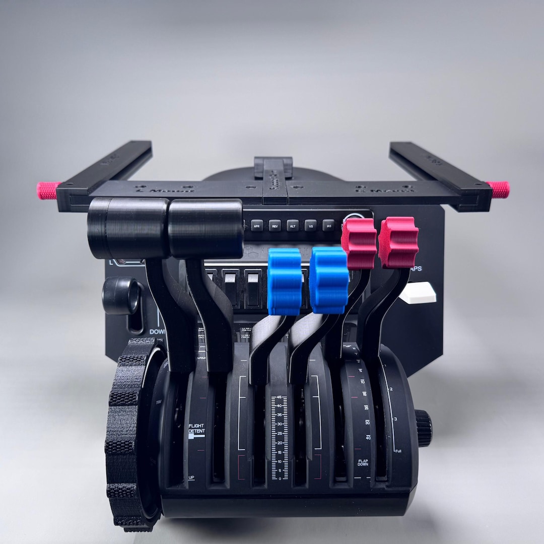 Sliding Under Desk Mount Honeycomb Bravo Throttle Quadrant Mount ...