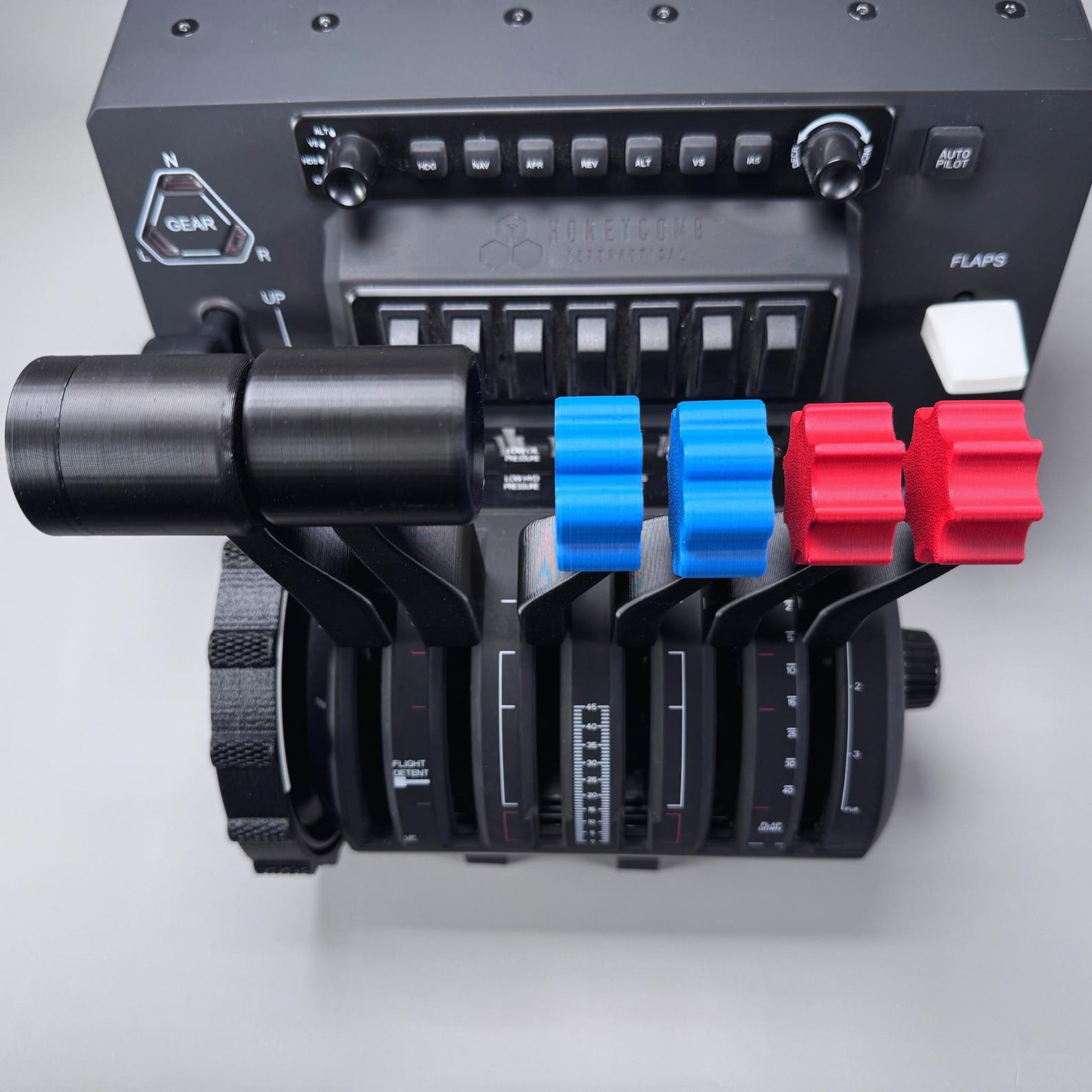 Honeycomb Twin Engine THROTTLE SET / Bravo Throttle Quadrant Baron G58 ...