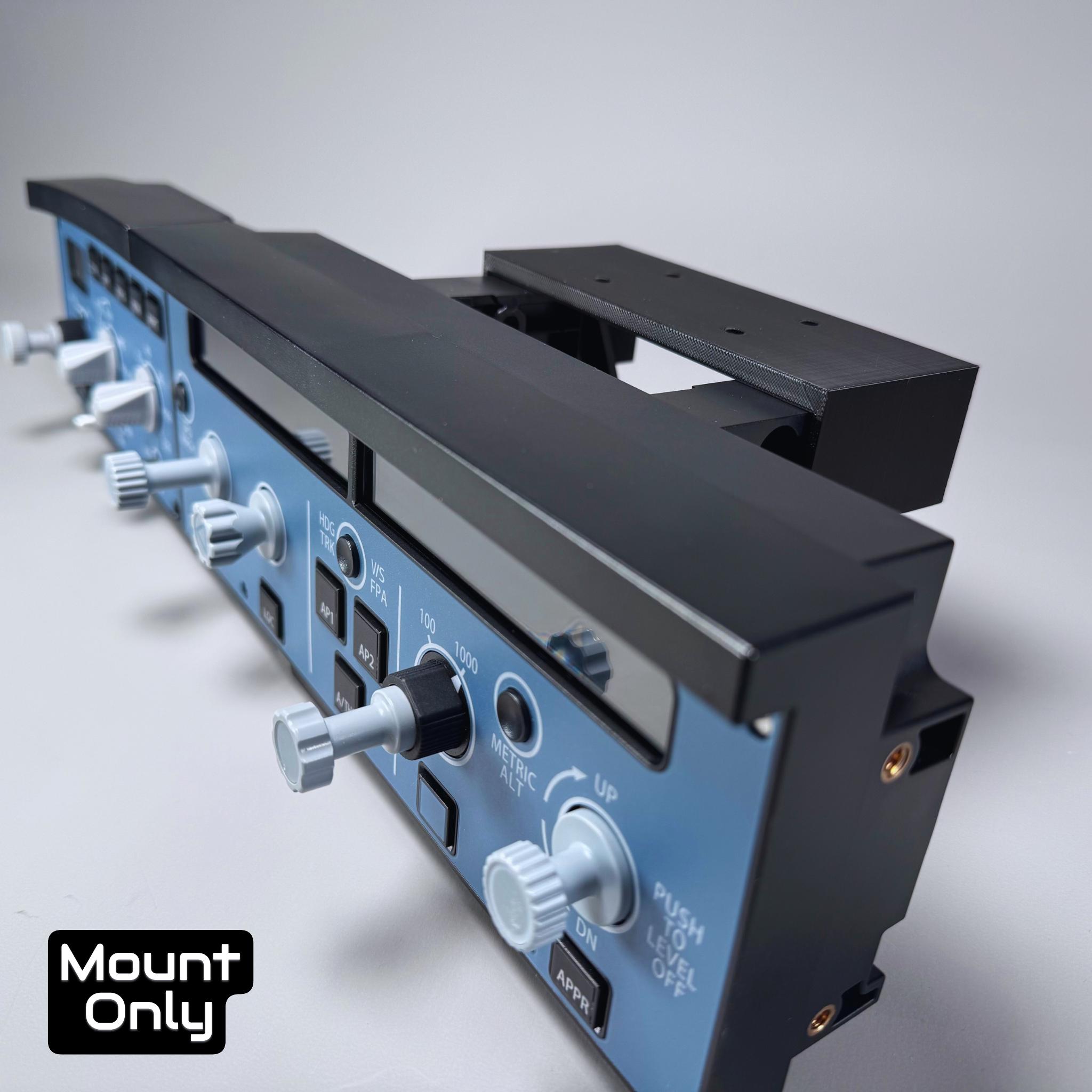 Winctrl FCU MCP Under Desk Mount for Airbus & Boeing Autopilot - Etsy