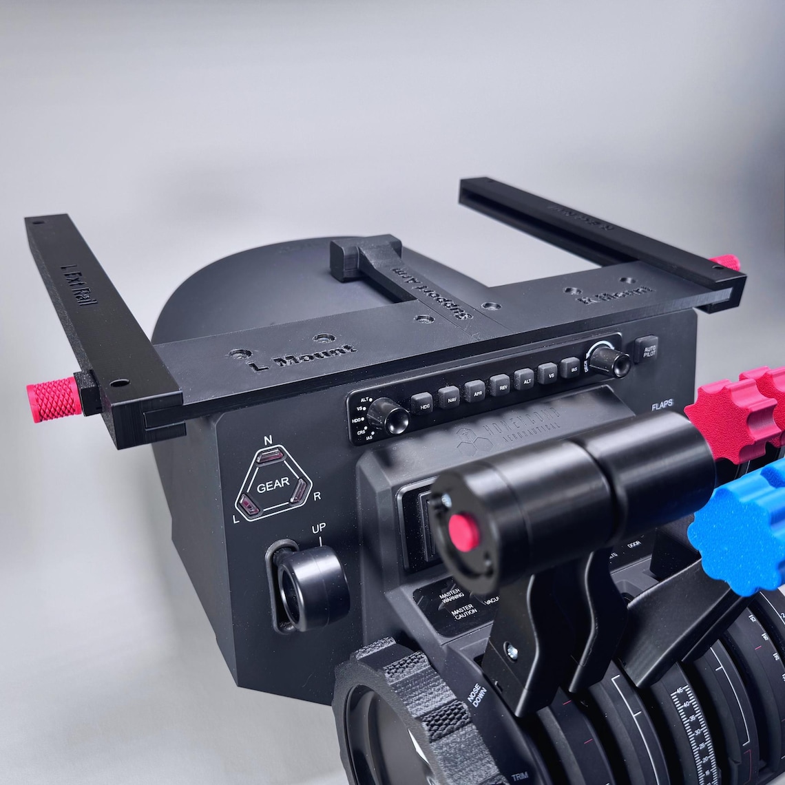 Sliding Under Desk Mount Honeycomb Bravo Throttle Quadrant Mount ...