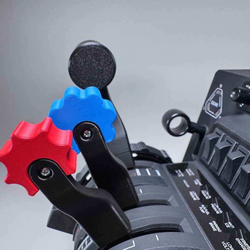 Single Engine THROTTLE SET / for the Honeycomb Bravo Throttle Quadrant ...