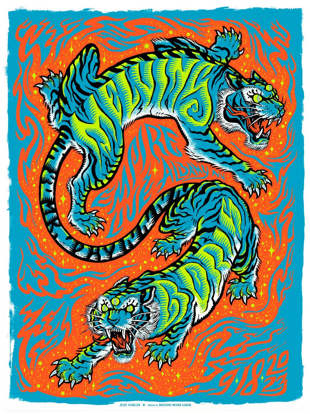Melvins / Boris - Empire Live Albany NY 2023 Silkscreened Poster by ...