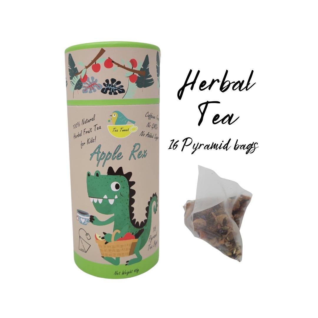 Apple Rex Herbal Fruit Tea for Kids - Organic - Etsy