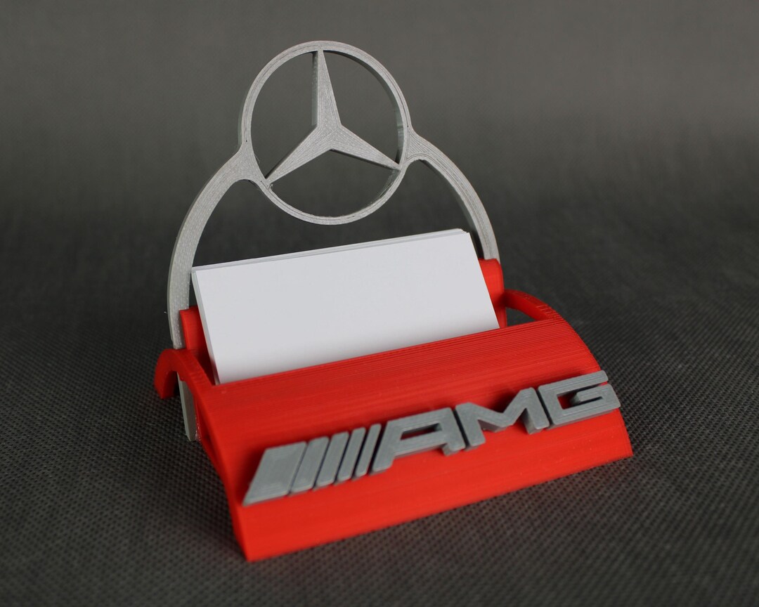 Mercedes Benz AMG Business Card Holder/stand. Desk Gadget - Etsy
