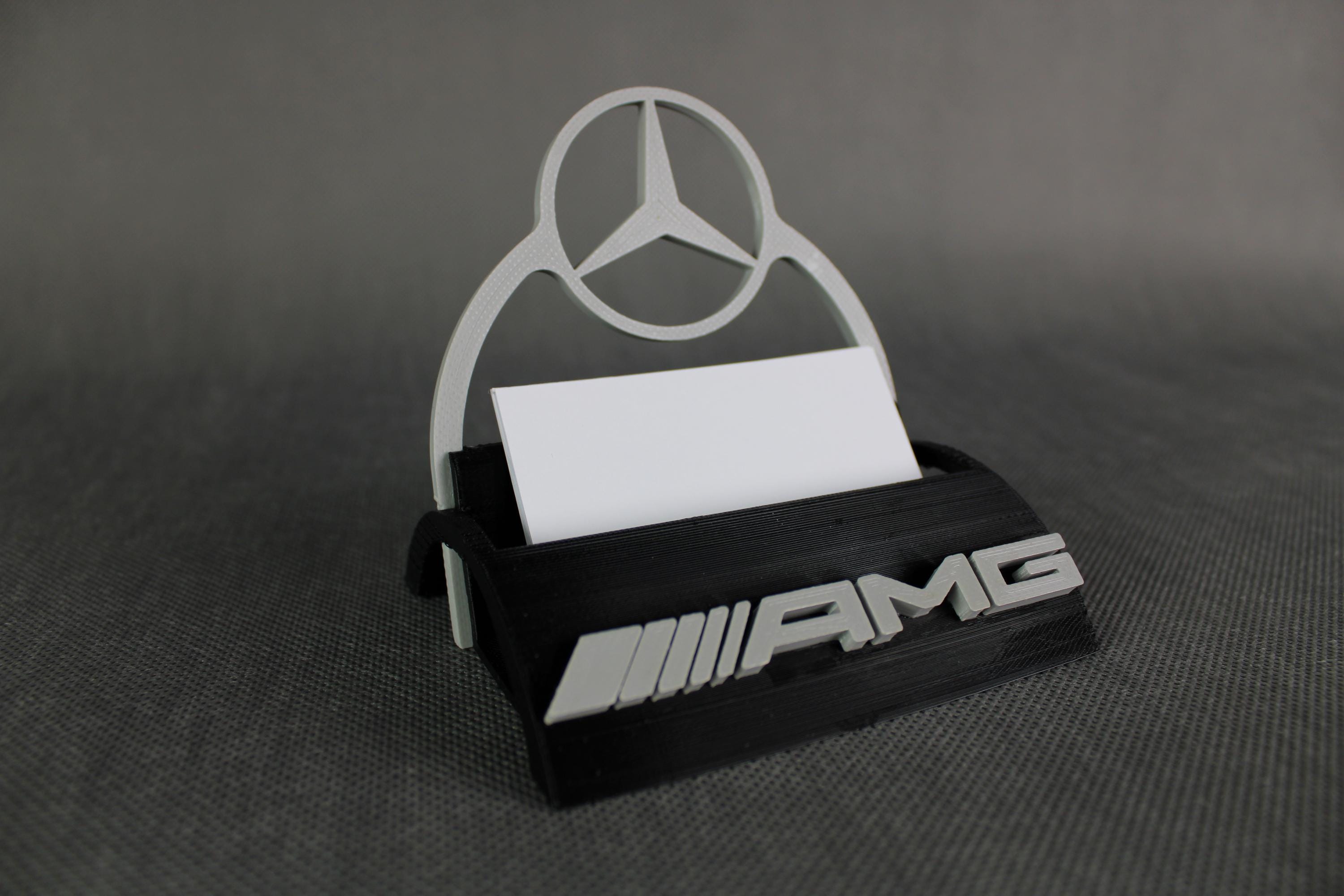 Mercedes Benz AMG Business Card Holder/stand. Desk Gadget - Etsy