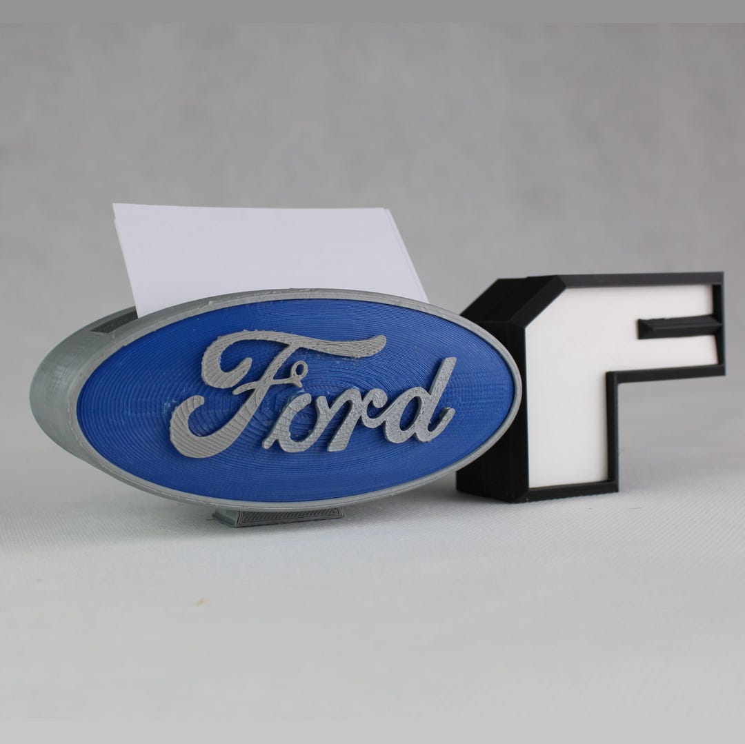 Ford F-series Business Card Holder/stand. Desk Gadget - Etsy