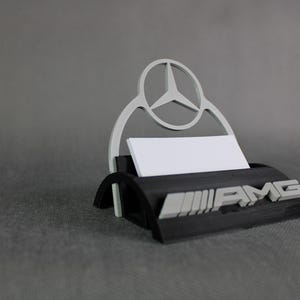 Mercedes Benz AMG Business Card Holder/stand. Desk Gadget - Etsy