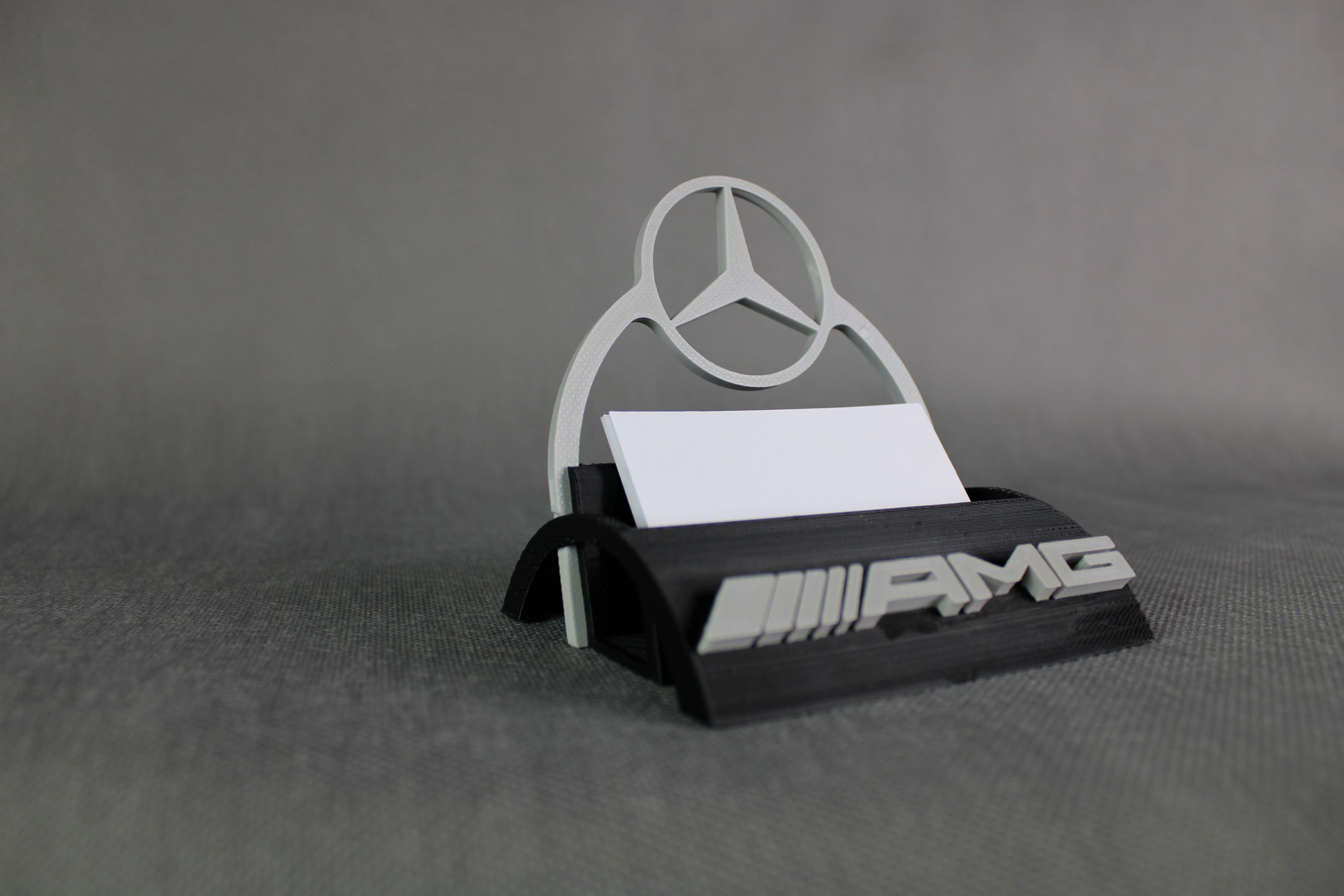 Mercedes Benz AMG Business Card Holder/stand. Desk Gadget - Etsy