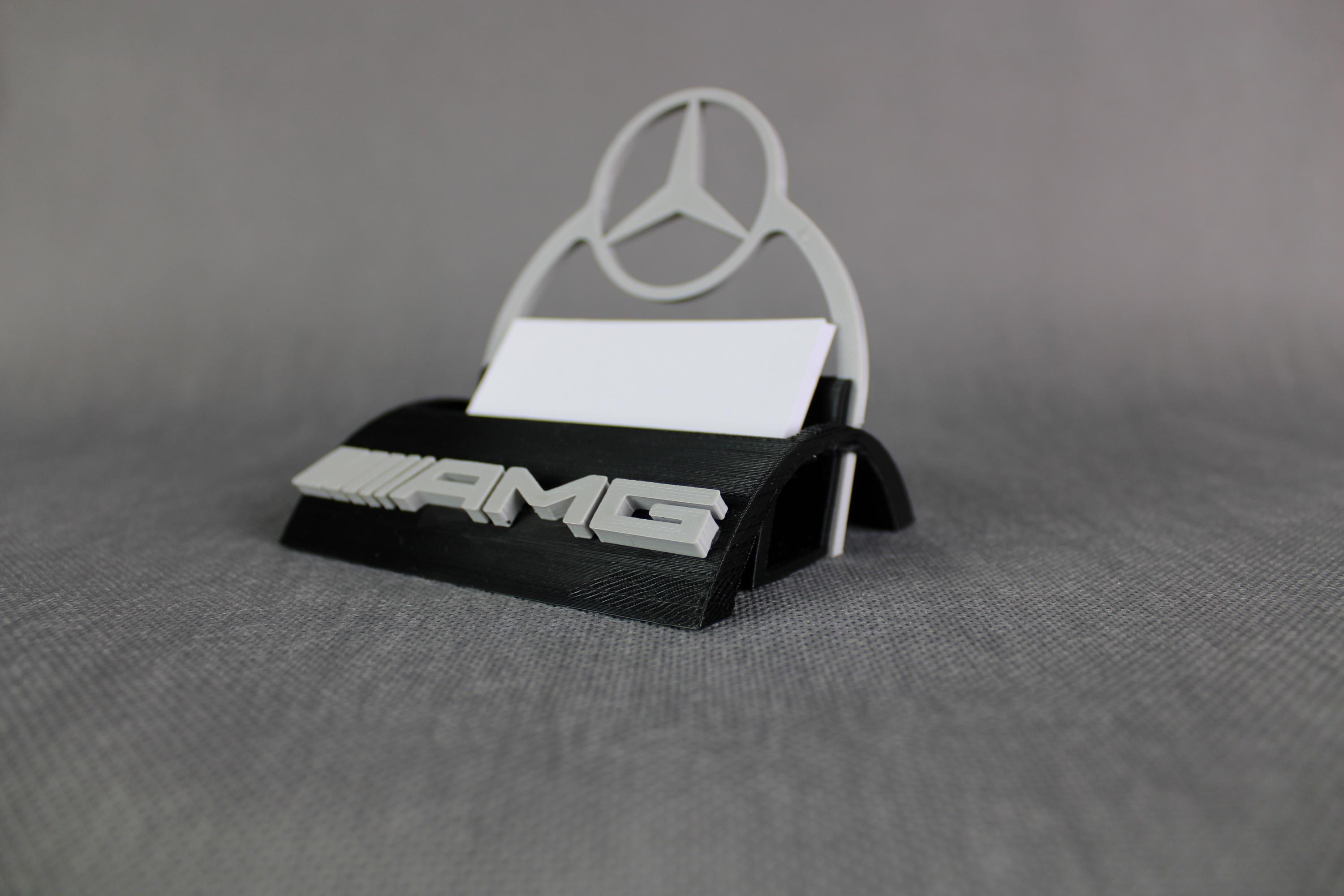 Mercedes Benz AMG Business Card Holder/stand. Desk Gadget - Etsy