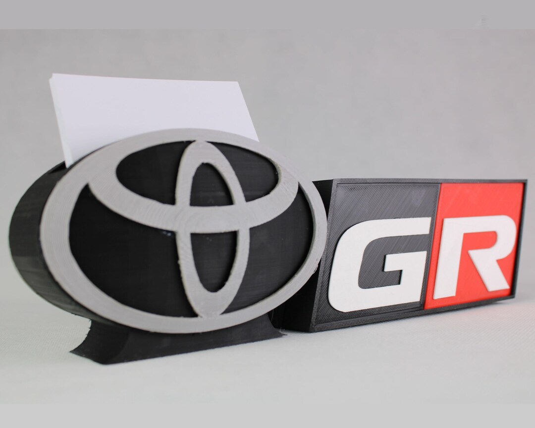 Toyota GR Business Card Holder/stand. Desk Gadget - Etsy