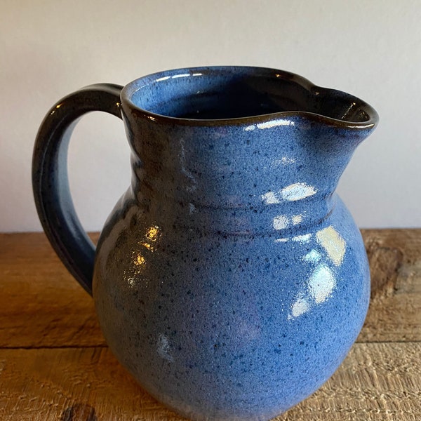 Stoneware Pitcher - Etsy