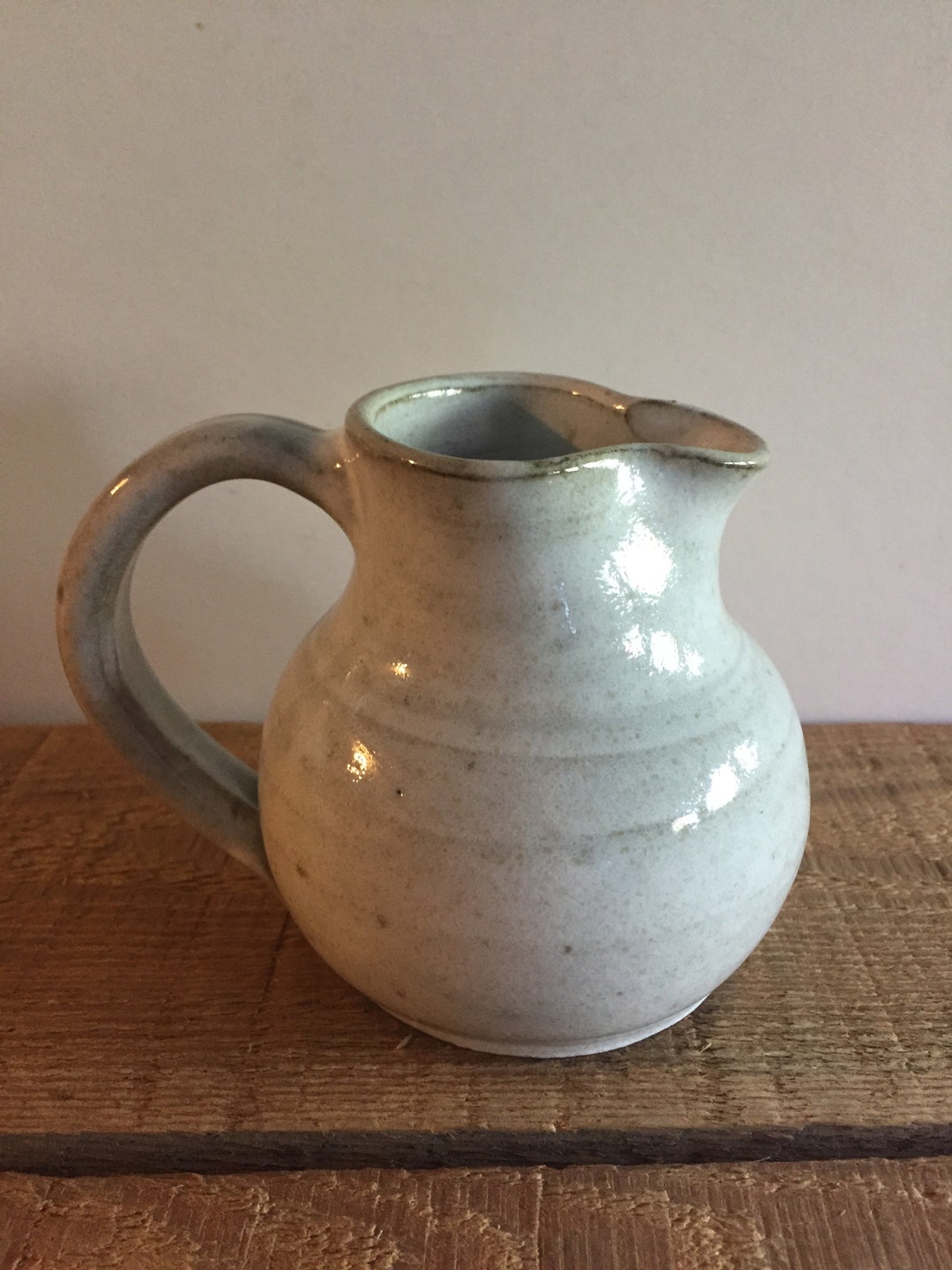 Baby Stoneware Pitcher in White - Etsy