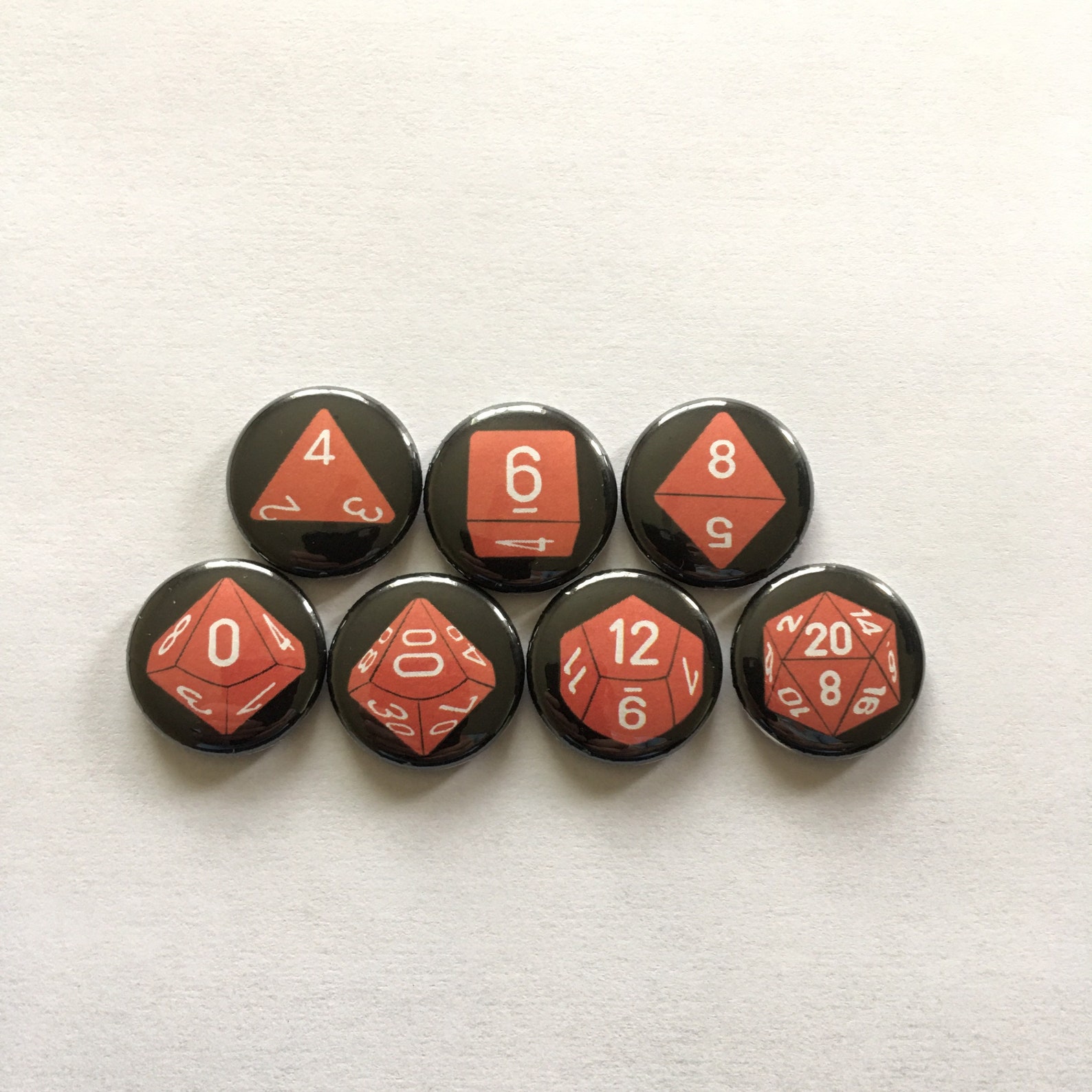 Dice Button Set (Multiple Colors!) - Etsy 日本