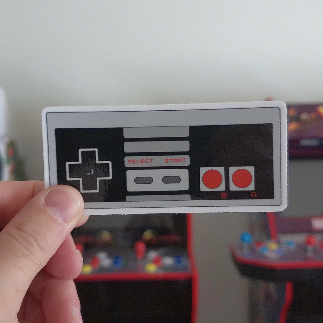 NES Controller Sticker - Etsy