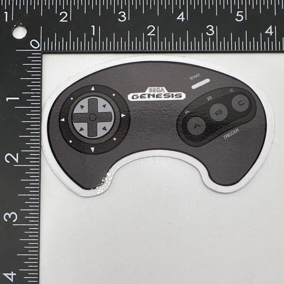 Sega Genesis Controller Vector