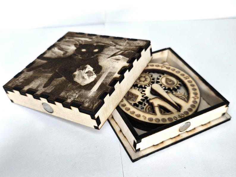 Laser Engraved Wooden MTG Life Counter | Commander Dial Tracker With ...