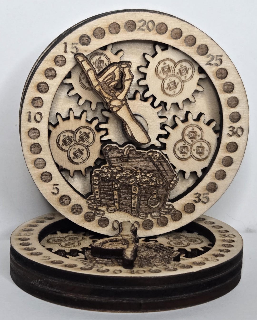 Laser Engraved Treasure Tracker | MTG Magic the Gathering Counter - Etsy