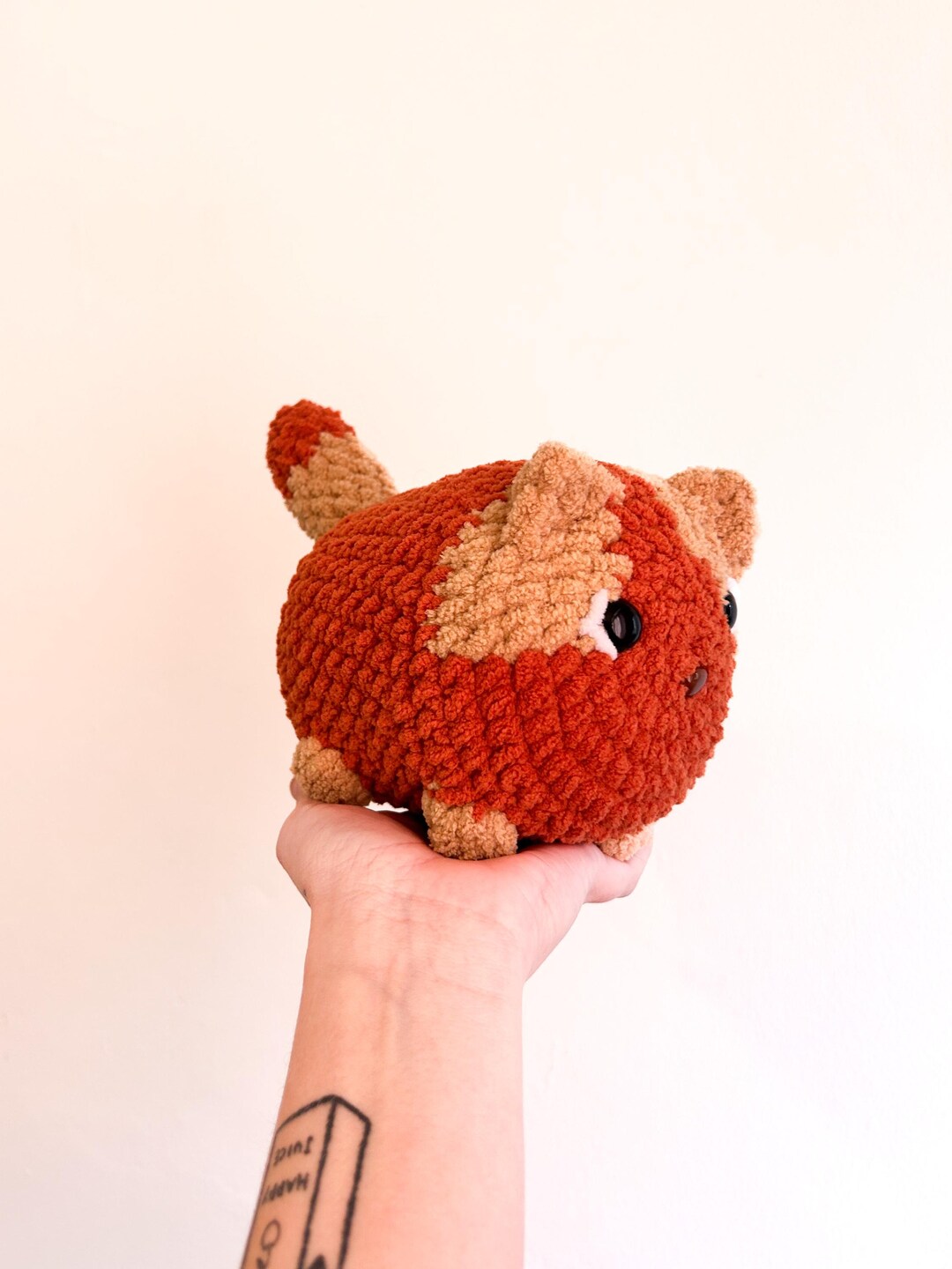 Crochet Loaf Cat Kitten Amigurumi Orange Cat Ginger - Etsy
