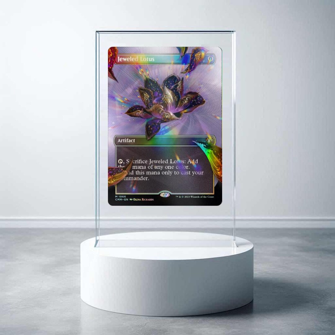 Jeweled Lotus Commander Masters: Extras MTG Proxy HQ Card - Etsy