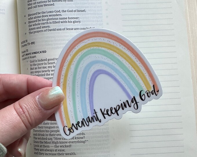 Covenant Keeping God Scripture Sticker - Etsy