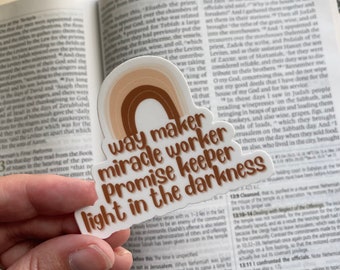 Waymaker Sticker - Etsy