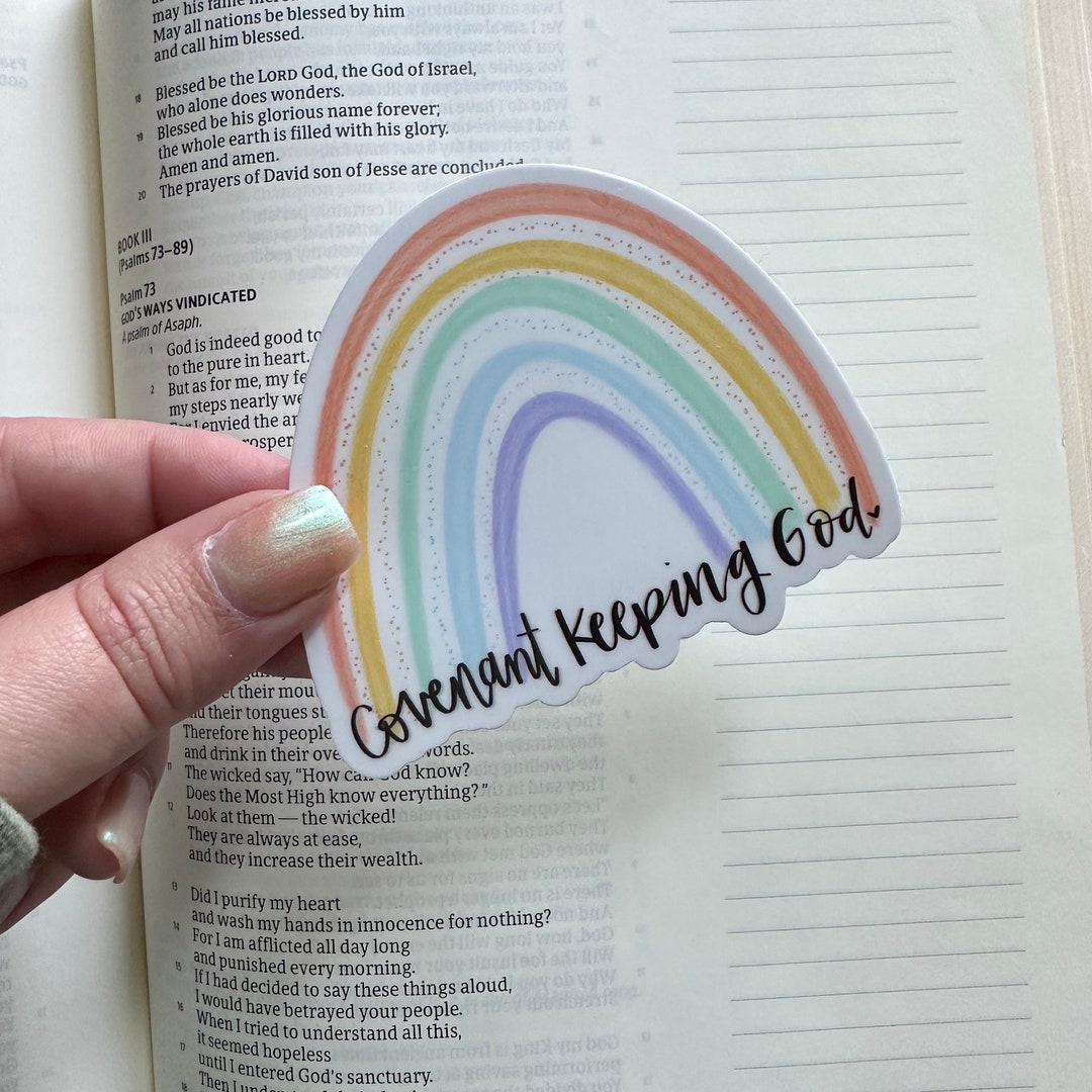 Covenant Keeping God Scripture Sticker - Etsy
