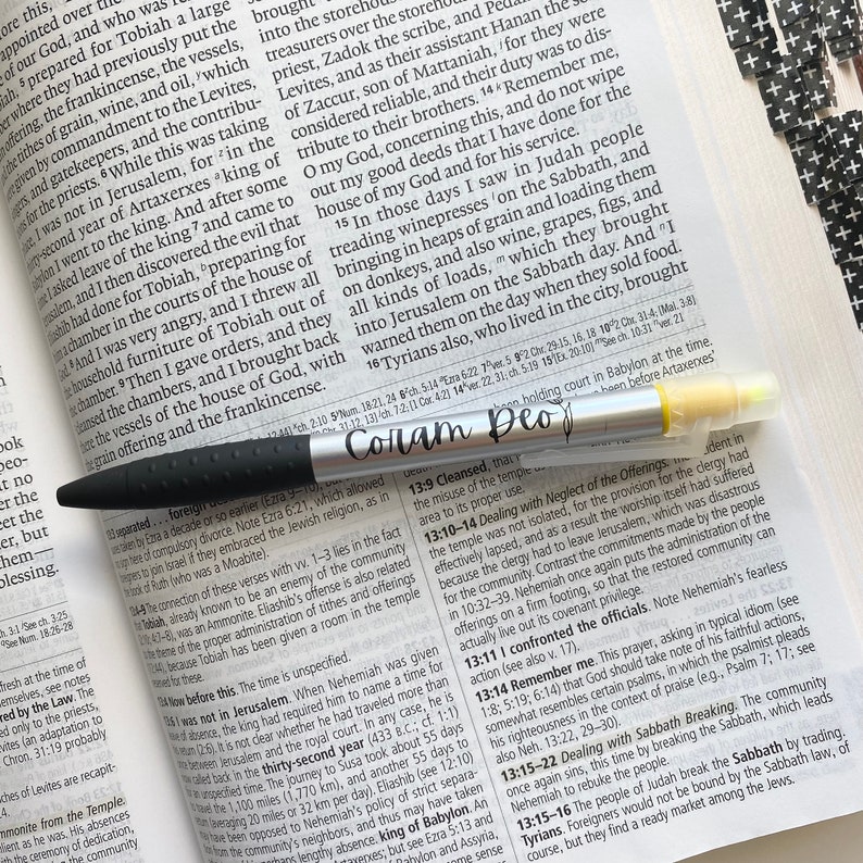 Scripture Pen and Highlighter Bundle - Etsy