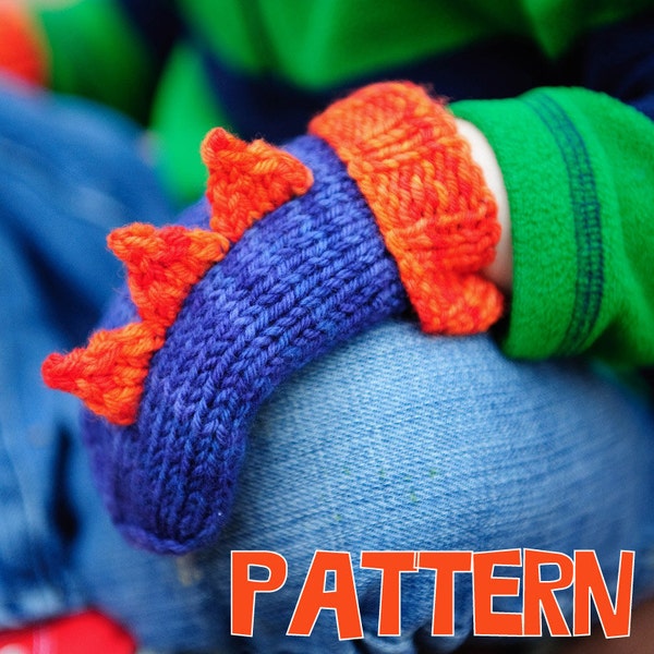 Dinosaur Mittens - Etsy