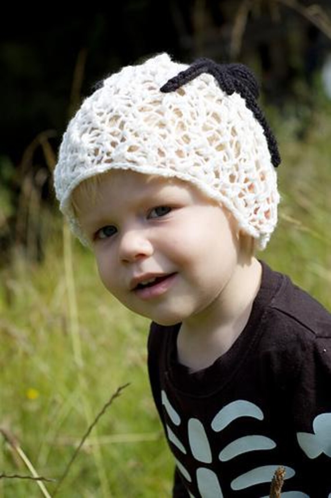 Make Your Own Charlotte's Web Hat (DIGITAL KNITTING PATTERN) for Infant ...