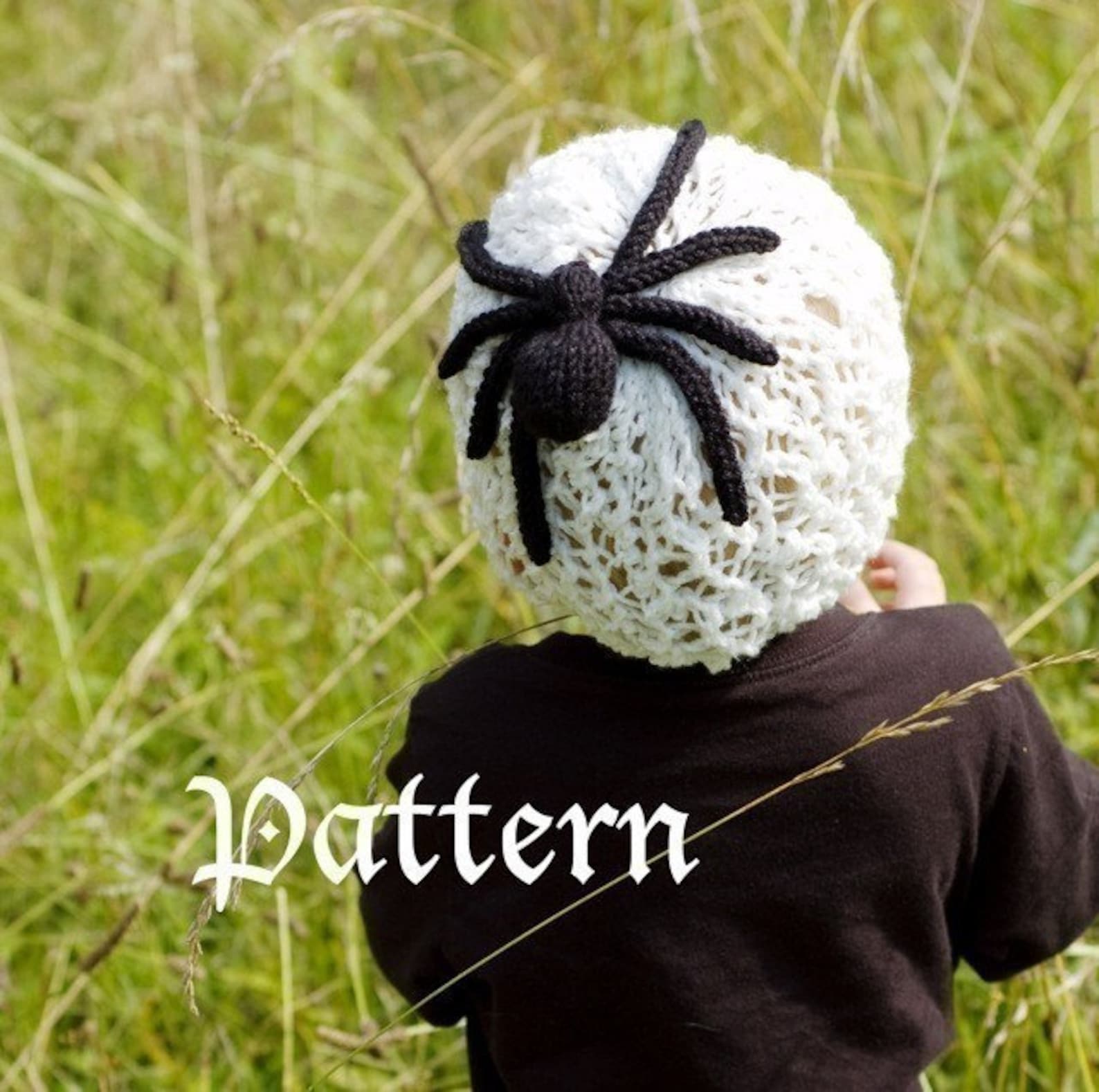 Make Your Own Charlotte's Web Hat DIGITAL KNITTING PATTERN Baby Toddler ...