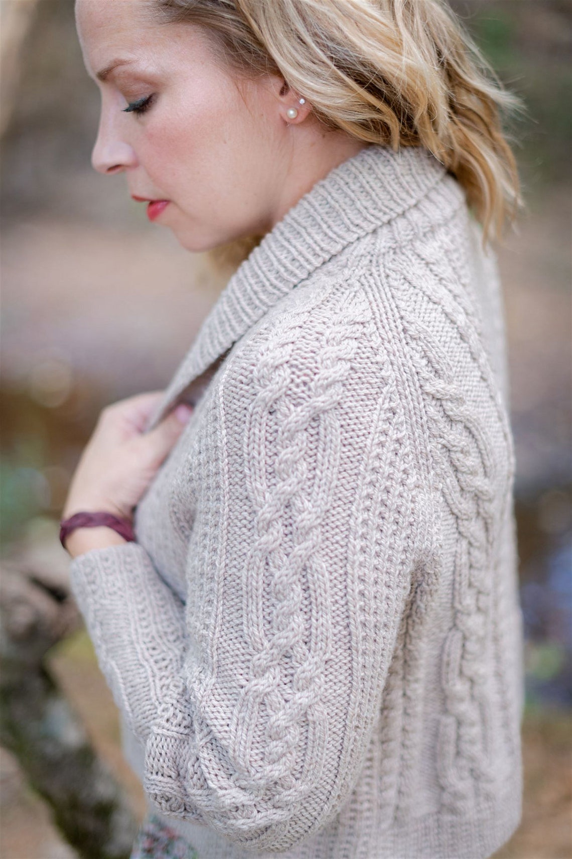 Make Your Own Jana Cardigan (DIGITAL KNITTING PATTERN) for Adult Women ...
