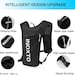 INOXTO Running Hydration Vest Backpack, With 1.5L Water Bladder Bag ...