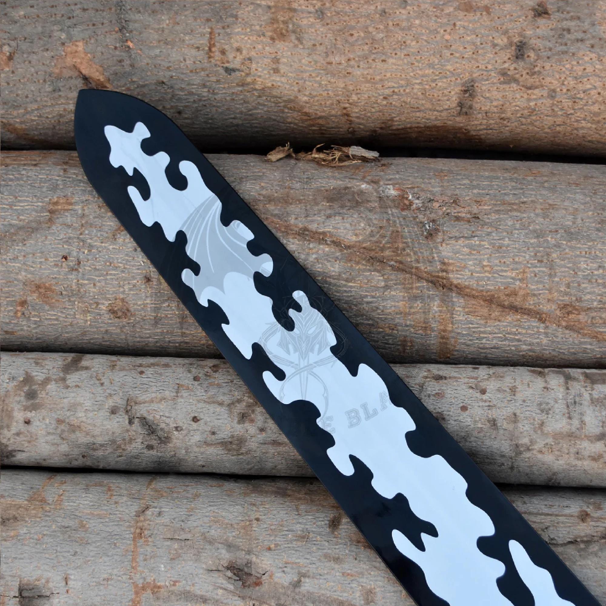 Black Clover Asta's Sword High Quality Stainless Steel Black Clover ...