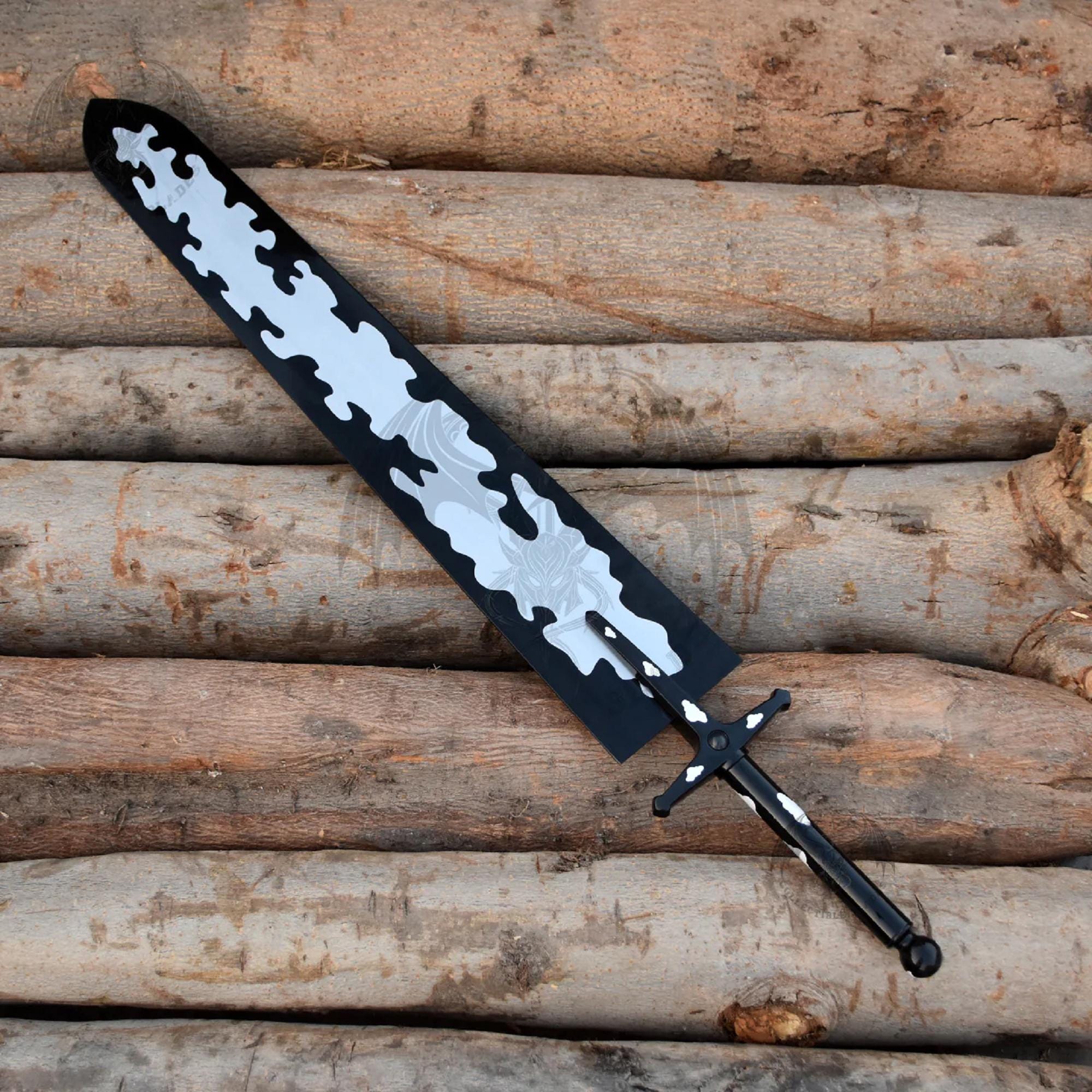 Black Clover Asta's Sword High Quality Stainless Steel Black Clover ...