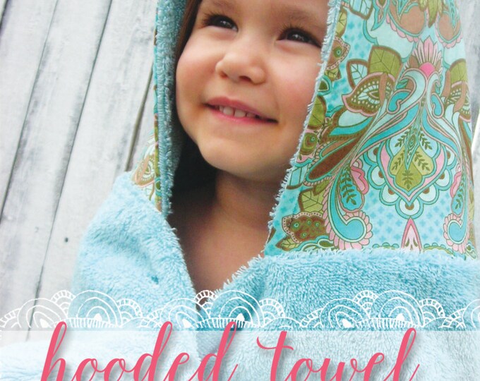 The Hooded Towel Pattern Plus Bonus Pattern - Etsy