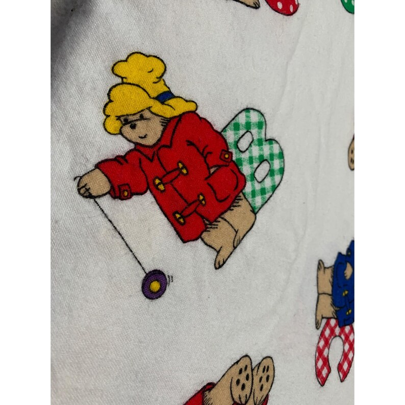 Paddington Bear Alphabet Flannel Fabric 1/2 Yard X 42" - Etsy