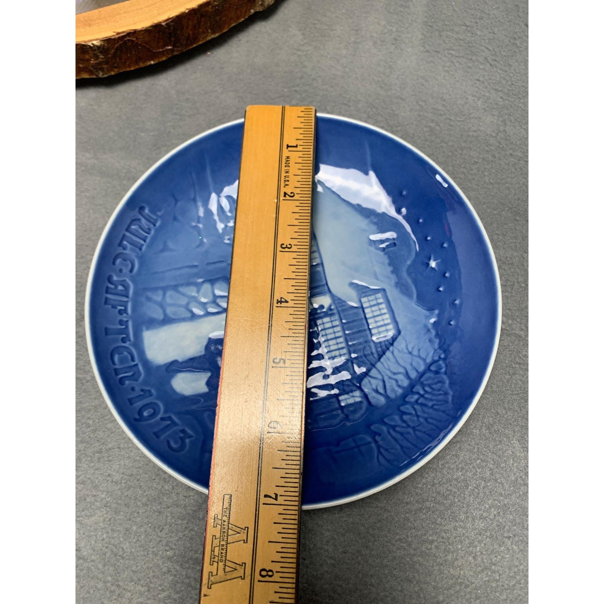 Bing & Grondahl 1973 Jule Aftera Christmas Plate 7" Porcelain ...
