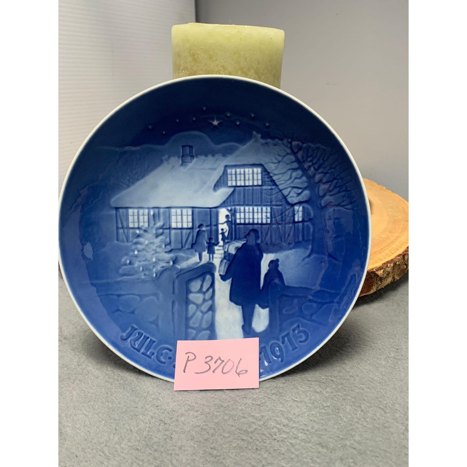 Bing & Grondahl 1973 Jule Aftera Christmas Plate 7" Porcelain ...