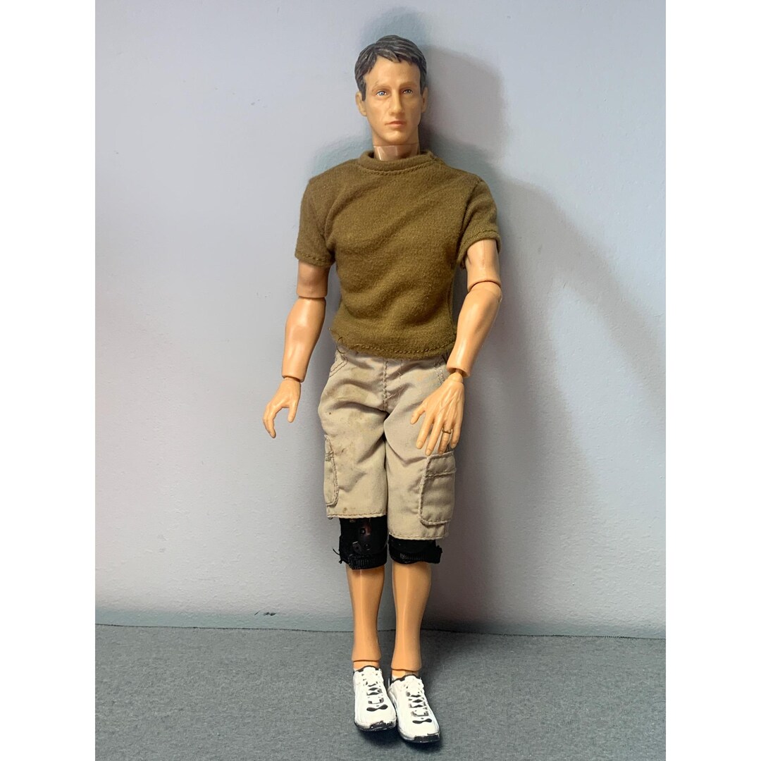 Vintage Tony Hawk 2000 Action Figure Brown Shirt & Khaki Shorts ...