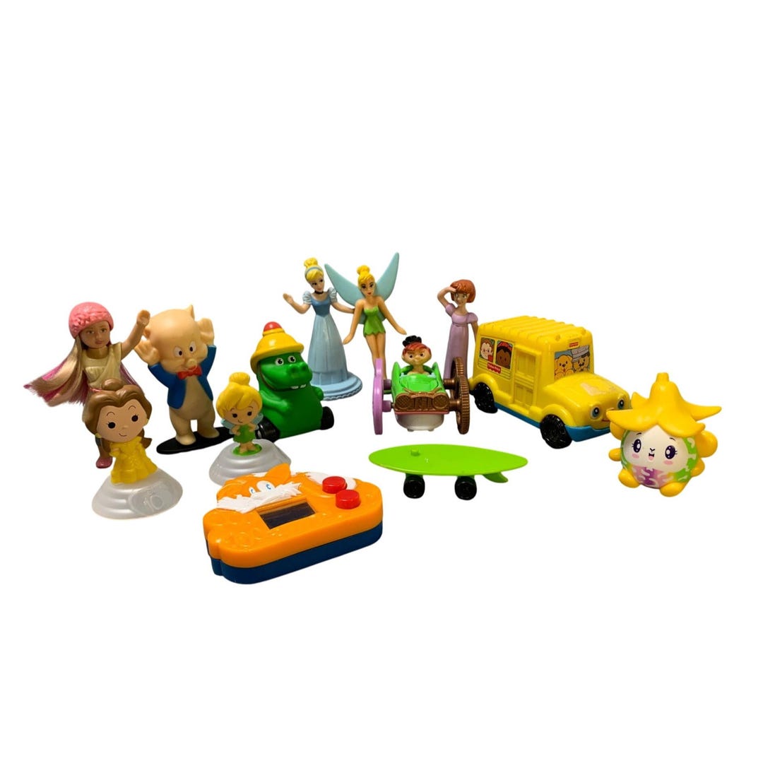 Vintage Fast Food Toy Collection: Mcdonalds & Burger King Kids Meal ...
