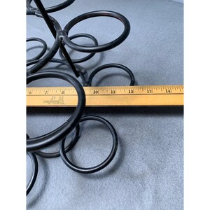 Black Wrought Iron 4-tier Apple Tree Display Stand Holiday Decor ...